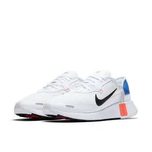 Nike Reposto "white Flash Crimson" Sneakers - White/blue/red