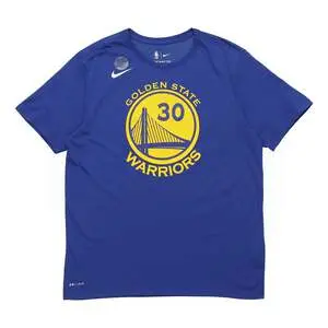 Nike Nike Golden State Warriors Stephen Curry Basketball Jersey T-Shirt Blue