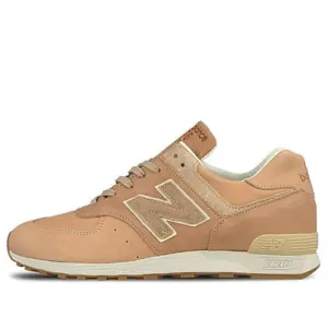 NEW BALANCE Horween Leather Co. X 576 'veg Lace Up Sneakers - Tan