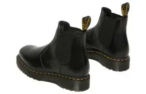 Dr. Martens 2976 Bex Squared Toe Leather Chelsea Boots - Black