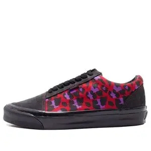 VANS Stray Rats X Vault Ua Old Skool Ns Og Lx "raven Racing Red - Black/red