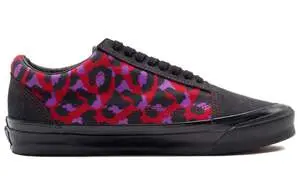 VANS Stray Rats X Vault Ua Old Skool Ns Og Lx "raven Racing Red - Black/red