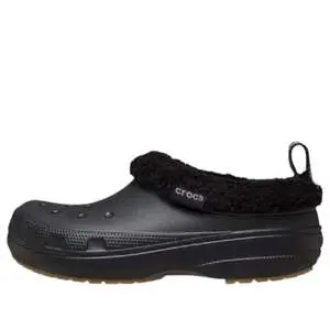 CROCS Classic Lined Shorty Clogs - Black