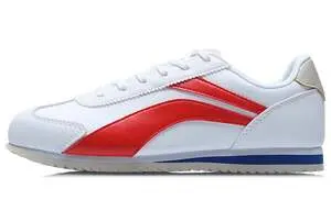 LI-NING 3k Classic Retro Sneakers - White/red/blue