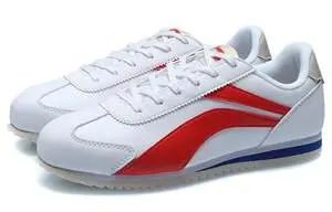 LI-NING 3k Classic Retro Sneakers - White/red/blue