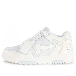 Off-White Out Of Office Leather Sneakers - Light Blue/white