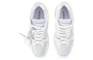 Off-White Out Of Office Leather Sneakers - Light Blue/white
