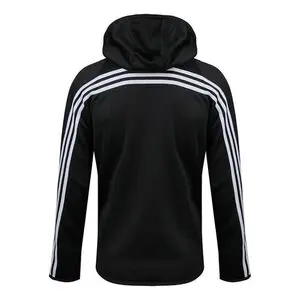 Adidas Back Classic Three Stripes Zipper Hooded Jacket - Default Colorway