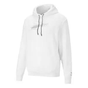 PUMA Fleece Lined Stay Warm Knit Hoodie - White