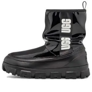 UGG Classic Brellah Mini Boot - Black/white