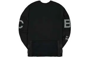 Nike Printing Splicing Sports Long Sleeve Pullover