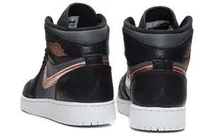 JORDAN 1 Retro High "metallic Red Bronze - Black