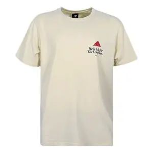 NEW BALANCE X Anb Sport Tee Asia Sizing 'beige - Beige/red
