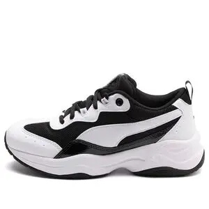 PUMA Cilia Patent Sneakers - White/black