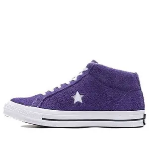 CONVERSE One Star Mid Fuzz Sneakers - Purple