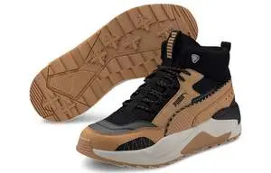 PUMA X-ray 2 Square Mid Winter Casual Sneakers - Brownblack