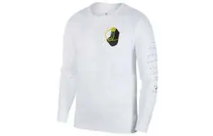 JORDAN Legacy Aj10 Alphabet Logo Long Sleeve Shirt