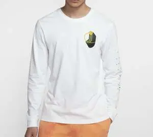 JORDAN Legacy Aj10 Alphabet Logo Long Sleeve Shirt