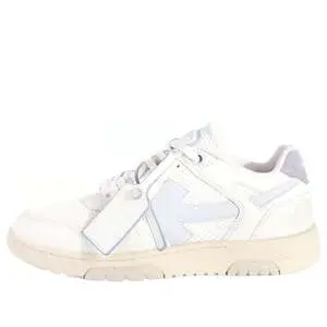Off-White Off-White Slim Out Of Office Leather Sneakers White/purple