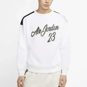 JORDAN 23 Remastered Plush Pull-over Sweatshirt - White