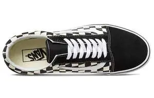 VANS Old Skool Gum Block Sneakers - Black/white/brown