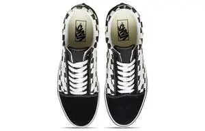 VANS Old Skool Gum Block Sneakers - Black/white/brown