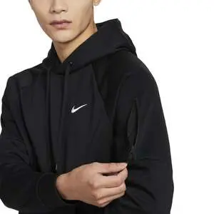 Nike Pullover Hoodie With Zip Pocket