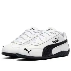 PUMA Speedcat Leather Sneakers - White/black
