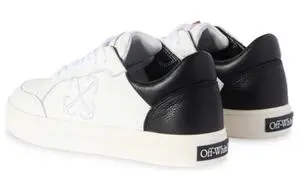 Off-White Vulcanized Leather Sneakers