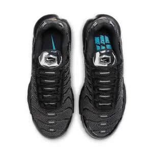 Nike Max Plus " Metallic Silver" Sneakers - Black