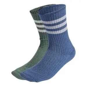 Adidas 3-stripes Lounge Crew Socks Set Of Two - Default Colorway