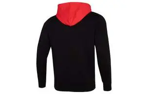 PUMA Clsx Colblock Hoodie - Black/red
