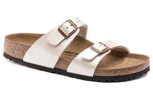 BIRKENSTOCK Sydney Birko-flor Sandals With Buckled Straps - White