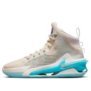 Nike Nike Air Zoom GT Jump Basketball High Top Sneakers Cream/white/blue
