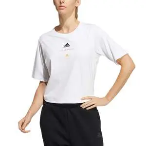 Adidas Graphic Print T-shirt - White/black