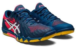 Asics Attack Bladelyte 4 Training Sneakers - Blue/red/