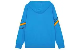 NEW BALANCE Graphic Print Hoodie - Blue