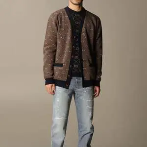 Gucci Monogram Knit Cardigan