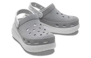 CROCS Crush Reflective Clogs - Grey/white