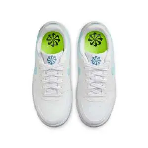 Nike Force 1 Crater Low Top Sneakers - White/blue