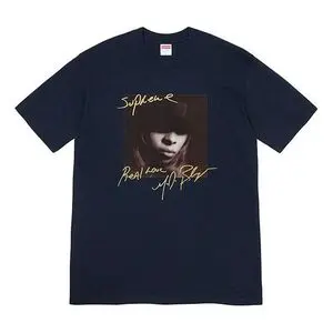 Supreme Supreme Fw19 Week 1 Mary J Blige Sulfer Tee Blue