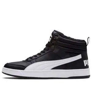 PUMA PUMA Rebound Street V2 Fur High-Top Sneakers Black/white