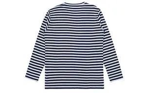 Play Comme Des Garcon Striped Long Sleeve T-shirt