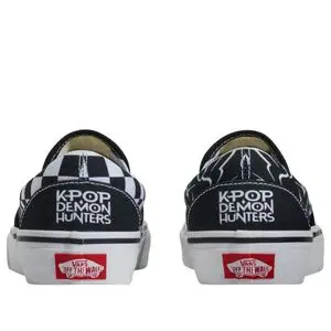 VANS X Kpop Demon Hunters Classic Slip-on Sneakers - Black/multicolor