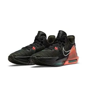 Nike Lebron Witness 6 High-top Sneakers - Black/orange