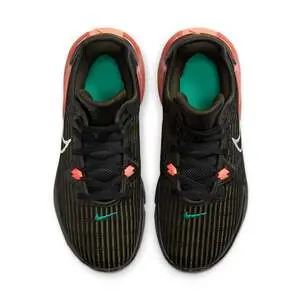 Nike Lebron Witness 6 High-top Sneakers - Black/orange