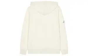 NEW BALANCE Logo Print Hoodie - White/black