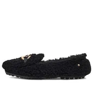 UGG Slip-on Loafers With Chain Detailing - Black