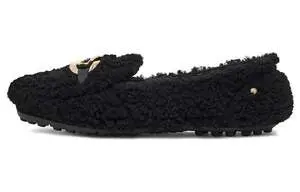 UGG Slip-on Loafers With Chain Detailing - Black