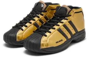 Adidas Pro Model 2g High Top Sneakers - Black/gold